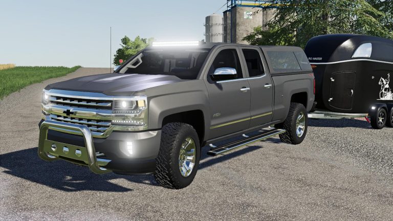 Chevrolet Silverado 1500 v1.1 FS19 2016 Mod | FS25 Mods / FS22 Mods