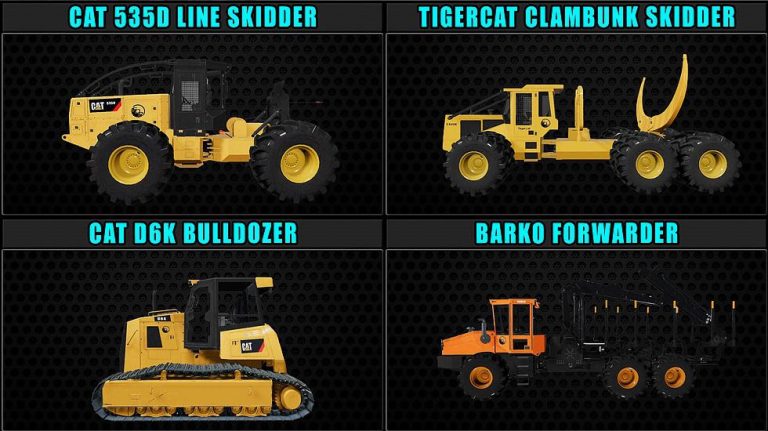 FDR Logging Mods Pack v1.0 FS19 Mod | FS25 Mods / FS22 Mods