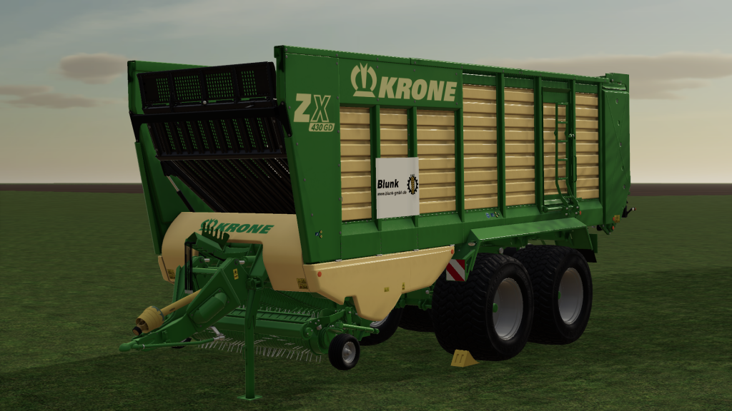 Krone ZX 430 Blunk Edition FS19 Mod | FS25 Mods / FS22 Mods