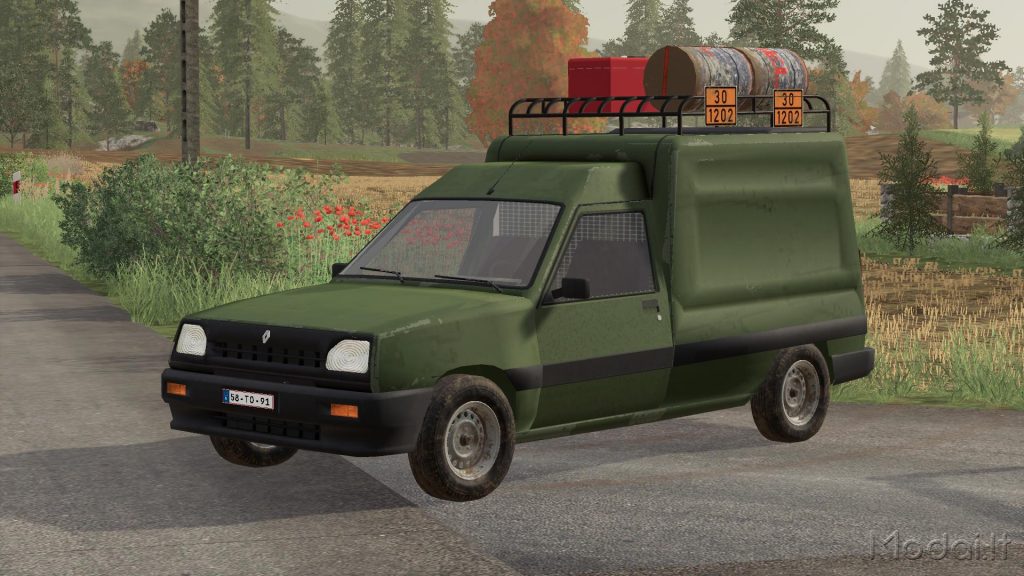 Renault Express v2.0 FS19 Mod | FS25 Mods / FS22 Mods
