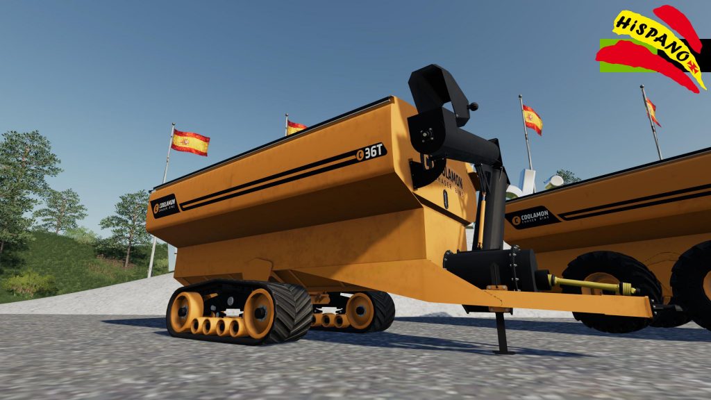 Coolamon Chaser Bins 36T v1.0.0.0 FS19 Mod | FS25 Mods / FS22 Mods