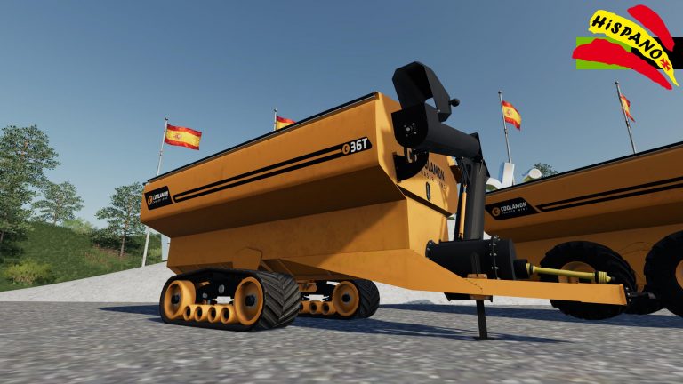 Coolamon Chaser Bins 36T v1.0.0.0 FS19 Mod | FS25 Mods / FS22 Mods
