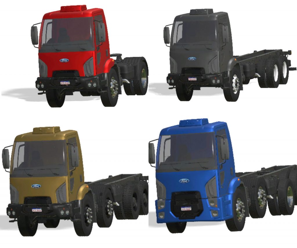 FCS Ford Cargo Pack v1.0.0.0 FS19 Mod | FS25 Mods / FS22 Mods