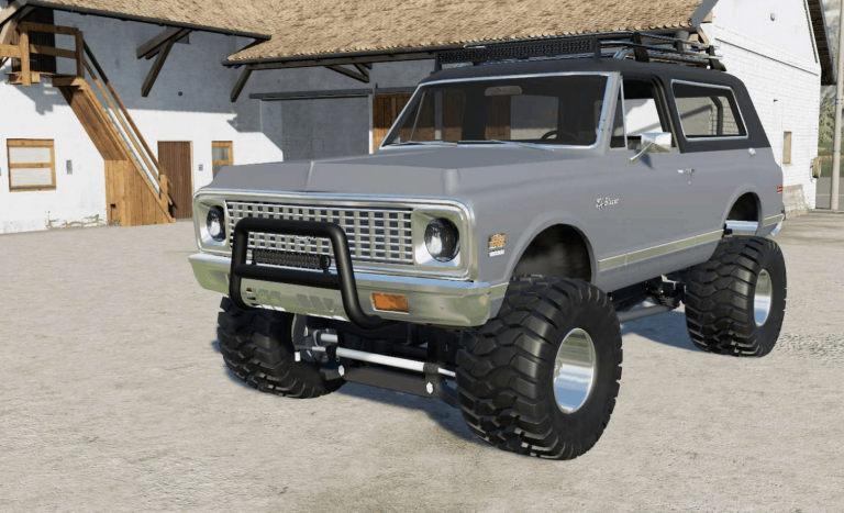 Chevrolet K5 Blazer v1.0 FS19 Mod | FS25 Mods / FS22 Mods