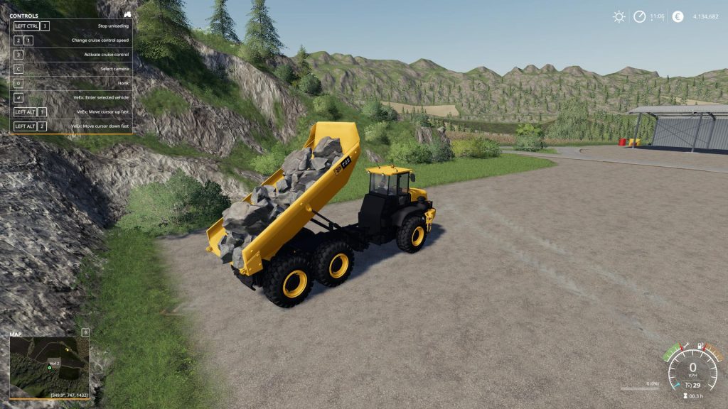 Dynamic Rocks Small Size v1.0 FS19 Mod | FS25 Mods / FS22 Mods