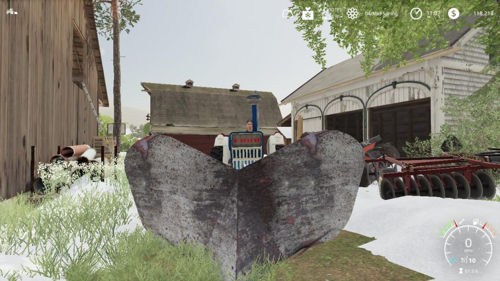 Ford 7000 US v1.0 FS19 Mod | FS25 Mods / FS22 Mods