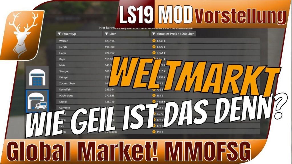 GlobalCompany - GlobalMarket - EXE v1.2.0.2 FS19 Mod | FS25 Mods / FS22 ...