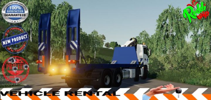 International Workstar Dump V1.0 FS19 - FS22 Mod / F19 Mod