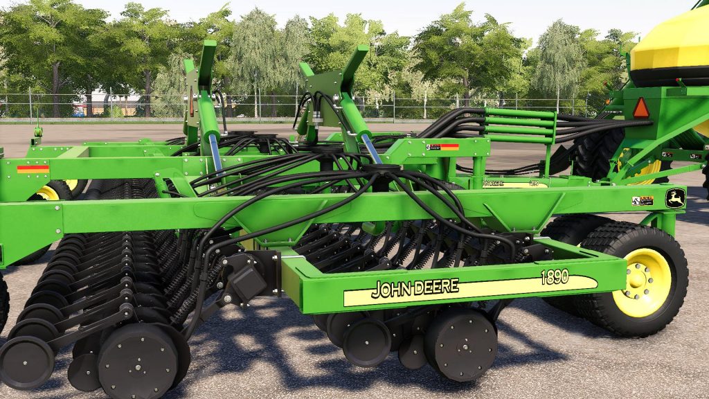 John Deere 1890 / Cart 1910 v1.0 FS19 Mod | FS25 Mods / FS22 Mods