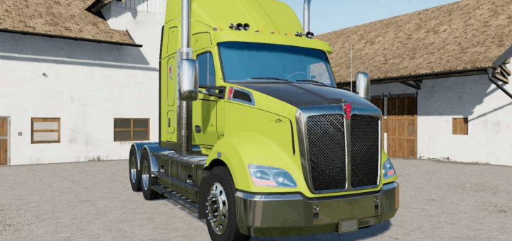 Kenworth T600 Day Cab FS19 - FS22 Mod / F19 Mod