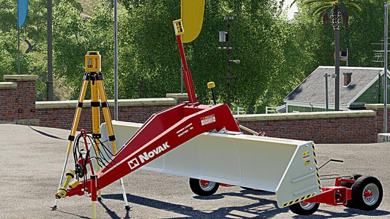 Niveleur laser LL70 v1.0.0.0 FS19 Mod | FS25 Mods / FS22 Mods