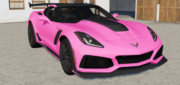 CORVETTE C5R RACING V1.0 FS19 - FS22 Mod / F19 Mod