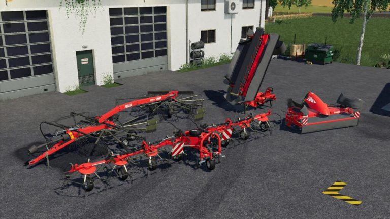 Fella Grassland Equipment FS19 Mod | FS25 Mods / FS22 Mods