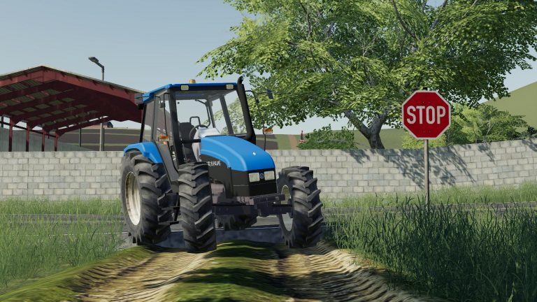 New Holland TL90 v2.0 FS19 Mod | FS25 Mods / FS22 Mods