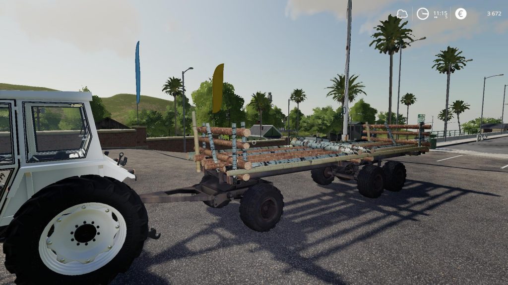 Plateforme PTS-12 v1.0 FS19 Mod | FS25 Mods / FS22 Mods