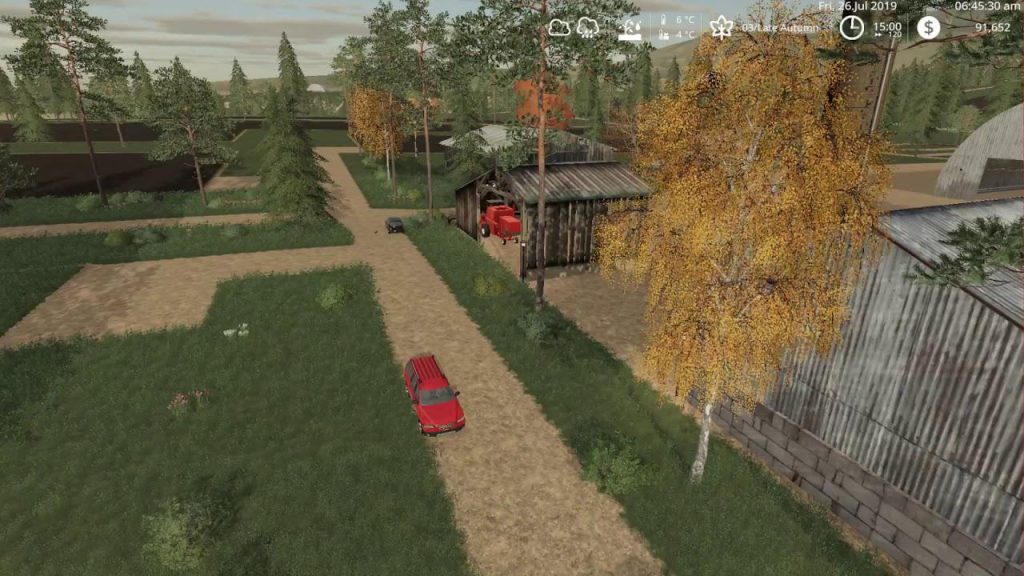 Carte Rustic Acres RUS v3.1 FS19 Mod | FS25 Mods / FS22 Mods