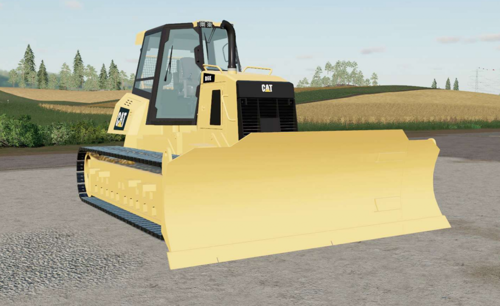 Caterpillar D6K FS19 Mod | FS25 Mods / FS22 Mods