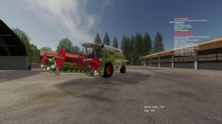 CLAAS C540 v1.0 FS19 Mod | FS25 Mods / FS22 Mods