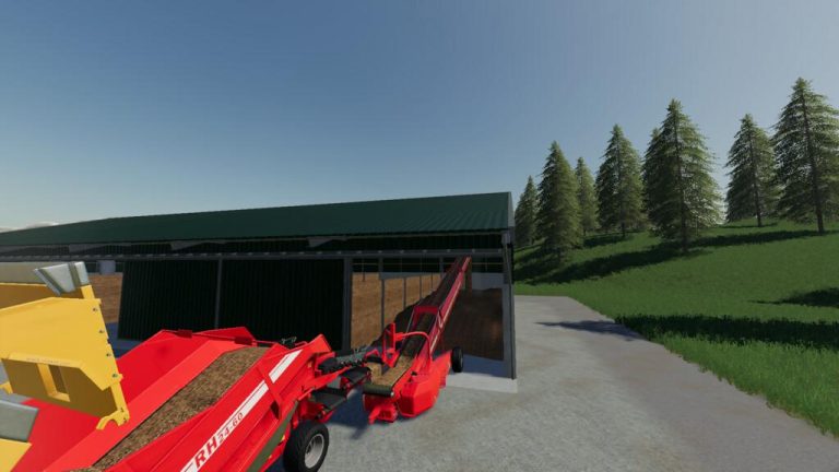 Dynamic Potato Hall V1.0.0.1 FS19 Mod | FS25 Mods / FS22 Mods