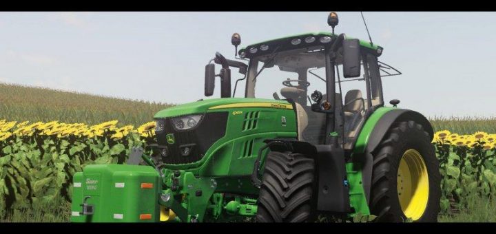 John Deere 4640 Version modifiée FS19 - FS22 Mod / F19 Mod