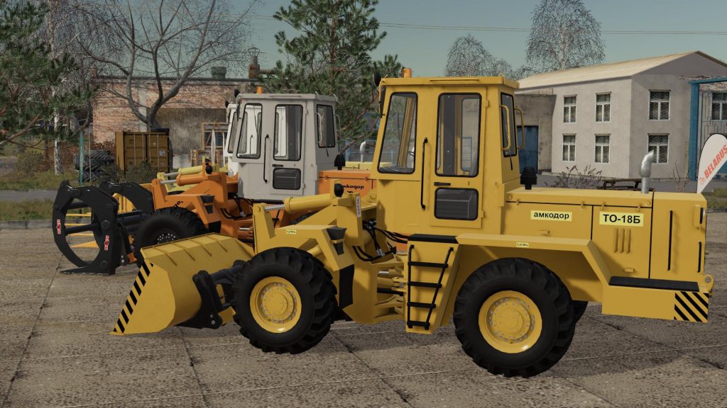 Amkodor to-18b v1.0 FS19 Mod | FS25 Mods / FS22 Mods