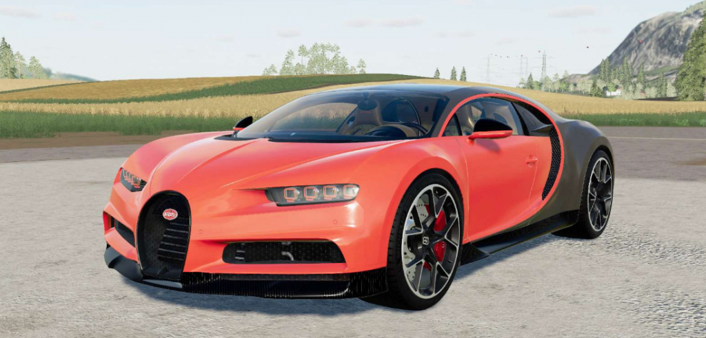 Bugatti Chiron Sport FS19 Mod | FS25 Mods / FS22 Mods