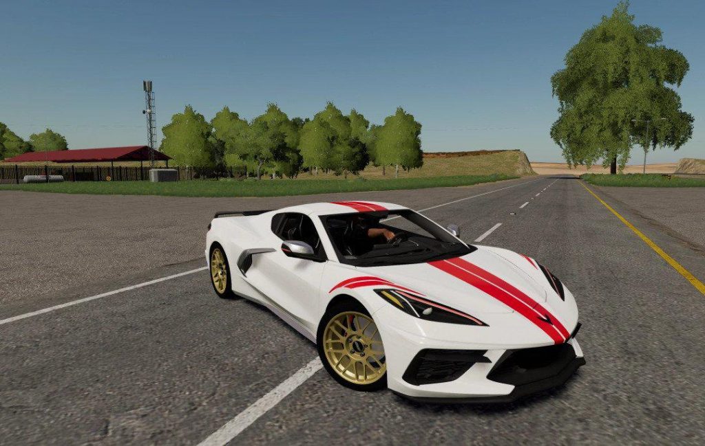 Chevy Corvette v2.0 FS19 2020 Mod | FS25 Mods / FS22 Mods
