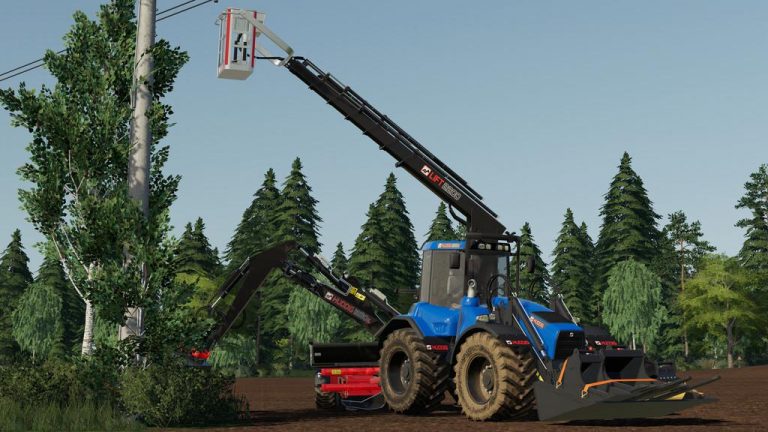 Huddig 1260E v1.0 FS19 Mod | FS25 Mods / FS22 Mods