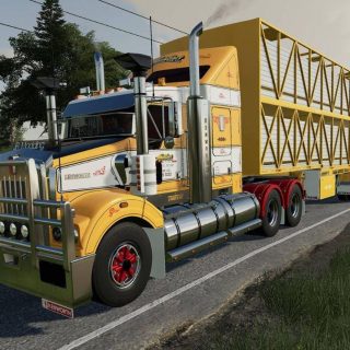 Kenworth T609 Daycab v1.0.0.0 FS19 - FS19 Mods | Farming Simulator 19 mods