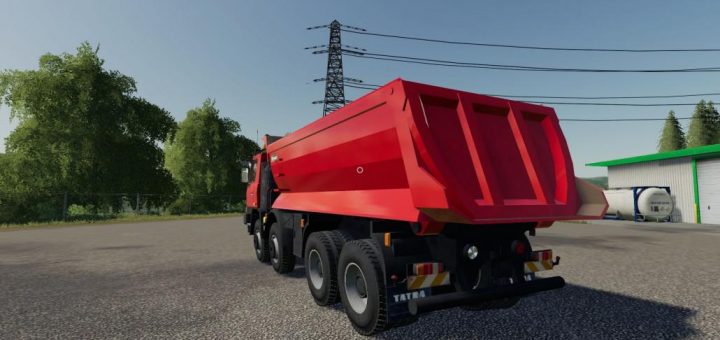 Scania R620 Topline 6x2 Boogie v1.0 FS19 Mod | FS25 Mods / FS22 Mods