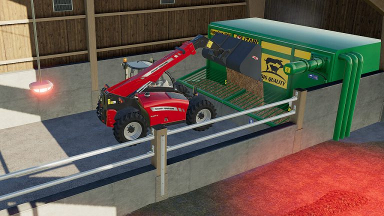 Modern Pigs Barn v1.0 FS19 Mod | FS25 Mods / FS22 Mods