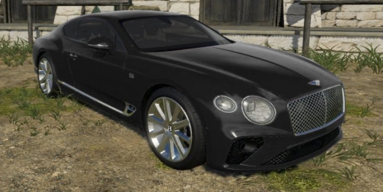 BENTLEY GT «Black Edition» FS19 Mod | FS25 Mods / FS22 Mods