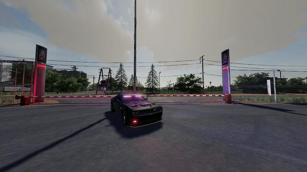 Dodge Challenger Hellcat / Demon Pursuit Unmarked v1.0 FS19 Mod | FS25 ...