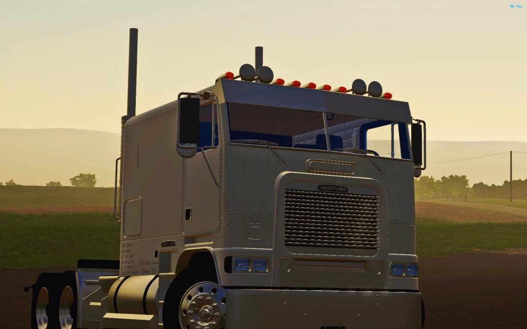 FLB Cabover v1.0 FS19 Mod | FS25 Mods / FS22 Mods