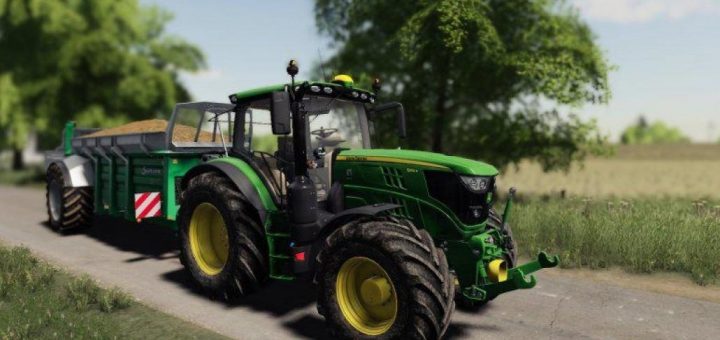 John Deere 4640 Version modifiée FS19 - FS22 Mod / F19 Mod