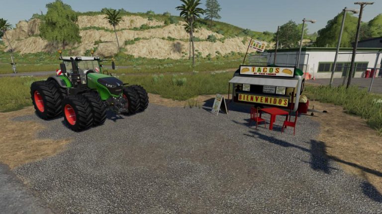 Support à tacos v1.0 FS19 Mod | FS25 Mods / FS22 Mods
