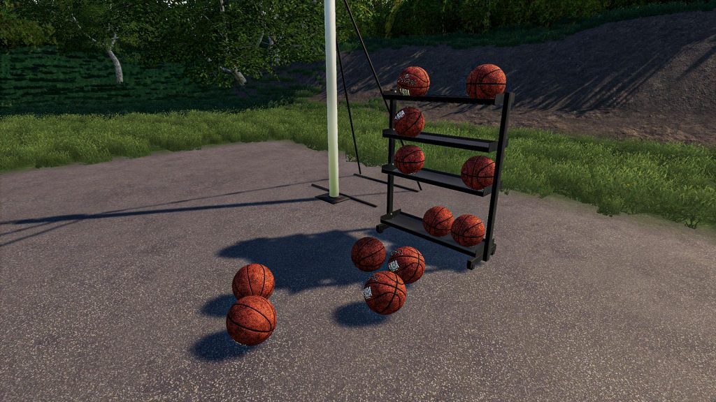 Basket Ball Hoop v1.0 FS19 - FS22 Mod / F19 Mod