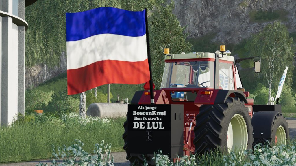 Boeren Protest vlaggen v1.0 FS19 Mod | FS25 Mods / FS22 Mods