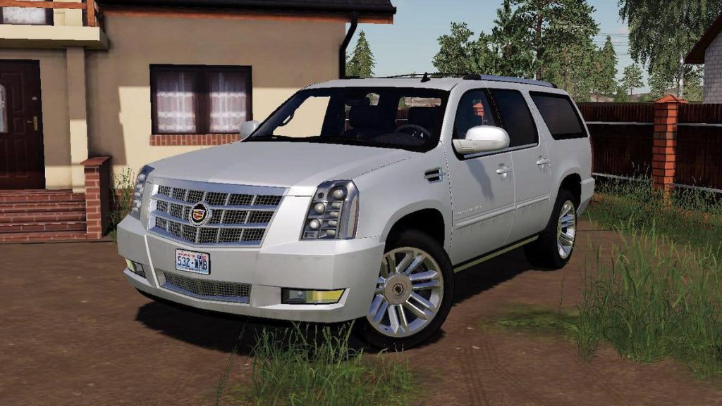Cadillac Escalade v1.0 FS19 Mod | FS25 Mods / FS22 Mods