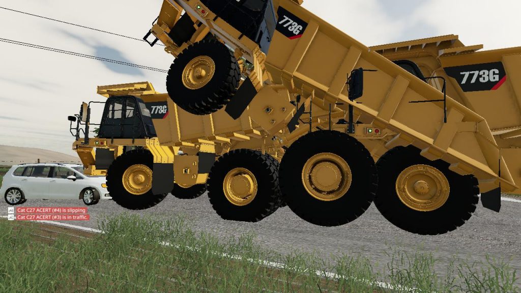 Cat 773G v1.0 FS19 Mod | FS25 Mods / FS22 Mods