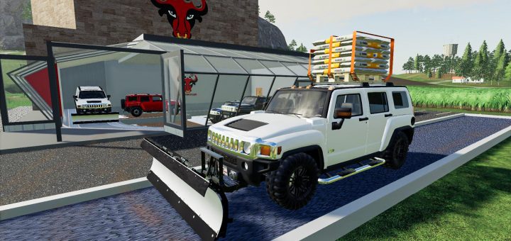 Hummer H1 Alpha v1.0 FS19 - FS22 Mod / F19 Mod