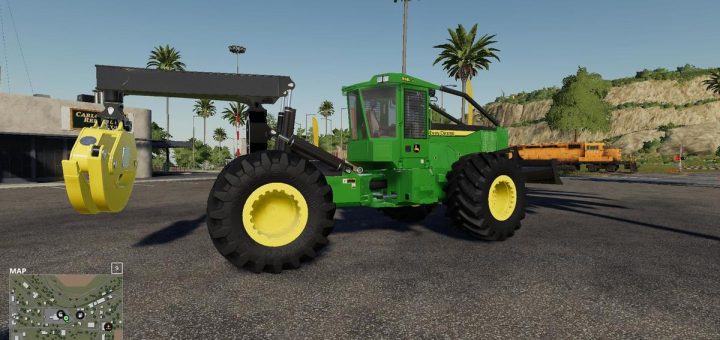 EXCAVATRICE DEERE 17G v1.5 FS19 - FS22 Mod / F19 Mod