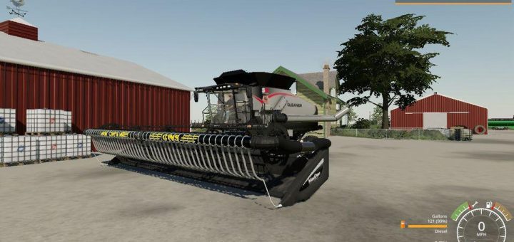 MacDon PW8 Pick-Up v1.0 FS19 - FS22 Mod / F19 Mod