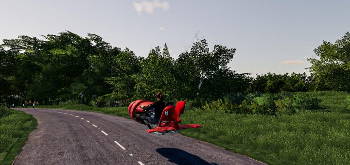 Bateau HCB v1.0 FS19 - FS22 Mod / F19 Mod