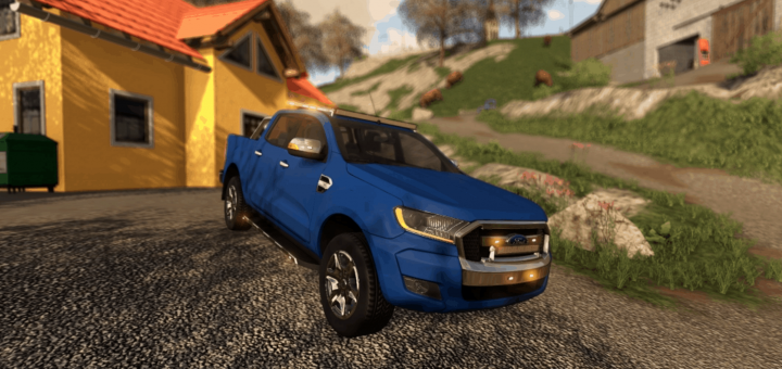 2017 Ford F250 Worker v1.0 FS19 - FS22 Mod / F19 Mod