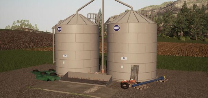 Silo GSI v1.0 FS19 - FS22 Mod / F19 Mod