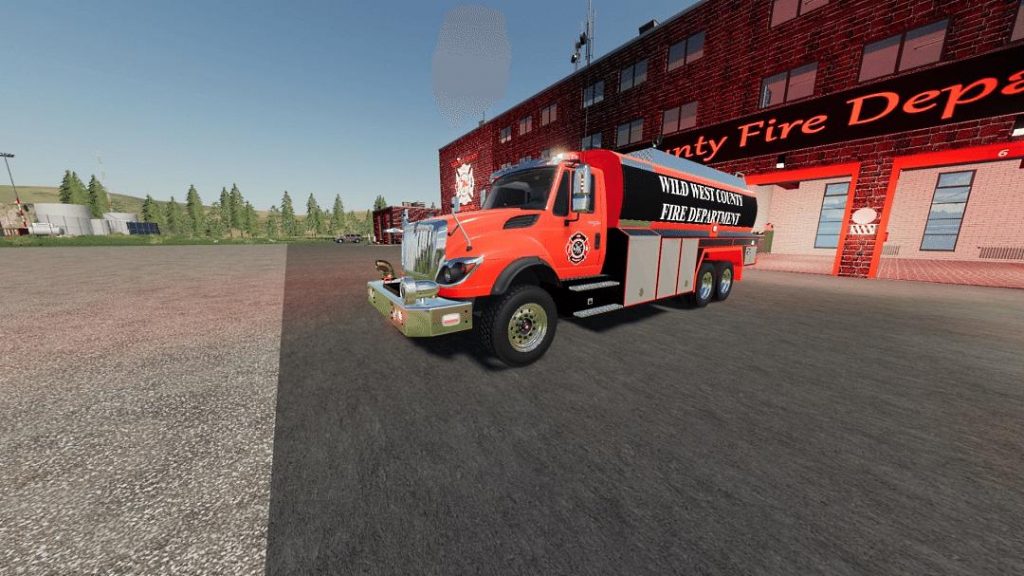 Tanker IH Workstar v1.0 FS19 Mod | FS25 Mods / FS22 Mods