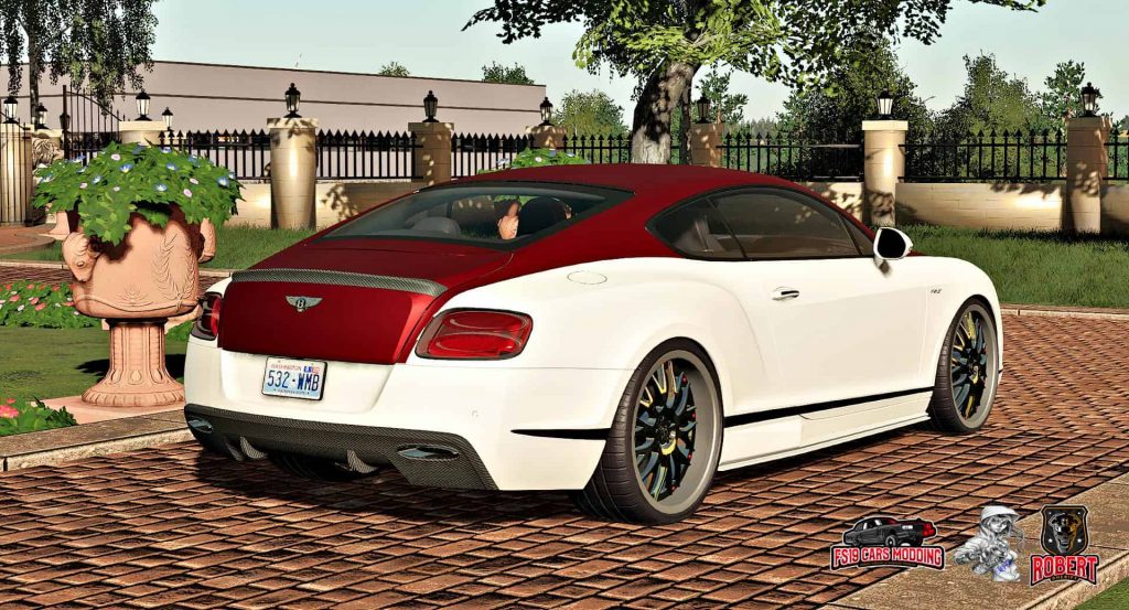 Bentley Continental GT V8S v1.0 FS19 Mod | FS25 Mods / FS22 Mods