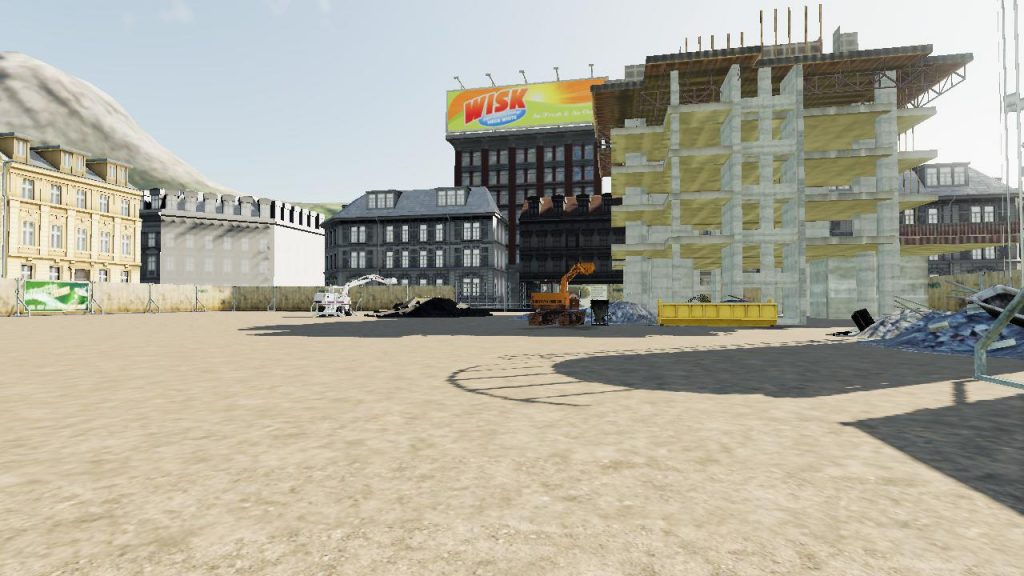 Demolition Company Vieille ville v1.0 FS19 Mod | FS25 Mods / FS22 Mods