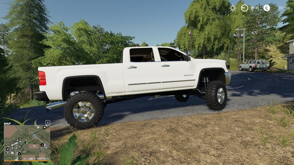 Gmc 2500hd v1.0 FS19 2017 Mod | FS25 Mods / FS22 Mods